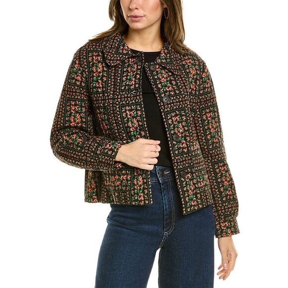 Boden | Jackets & Coats | Boden Quilted Printed Jacket | Poshmark